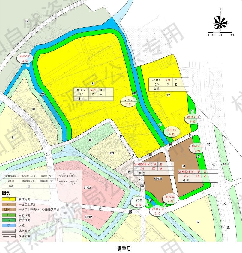 萧山闻堰单元、余杭闲林住宅用地控规调整，涉及面积118亩_好地网