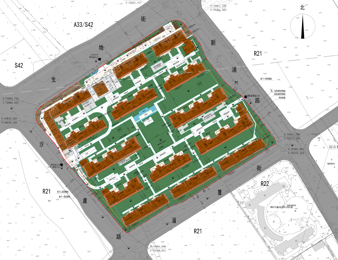 伟星滨江区浦沿单元住宅项目公示,拟建14幢住宅 好地网